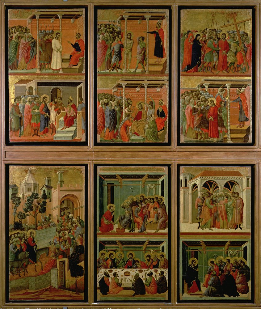 Maesta: Eleven Scenes from the Passion, 1308-11